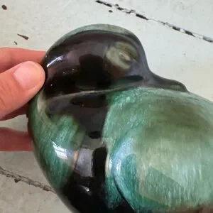 Vintage | Accents | Mid Century Modern Blue Mountain Pottery Duck Bank ...